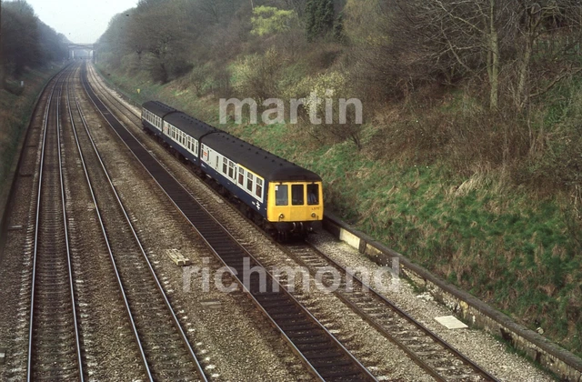 SONNING CUTTING CLASS 119 DMU 51055 1980's 35mm Unmounted Slide RN405 £ ...