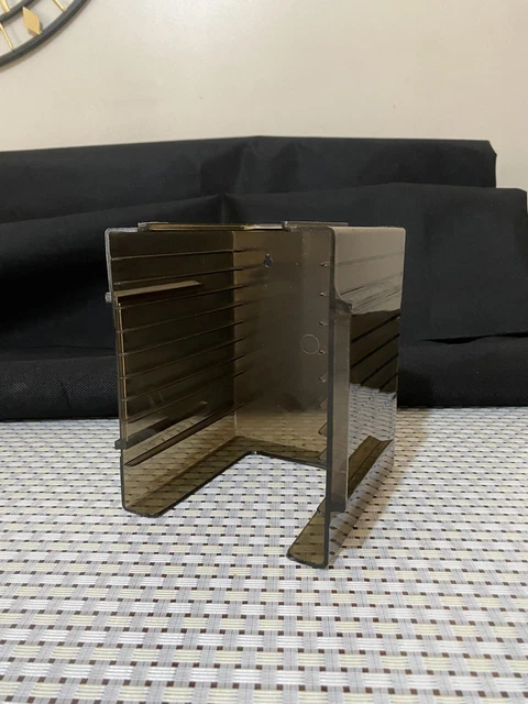 PERSPEX CD RACKS - WALL MOUNTABLE INTERLOCKING - HOLDS 12 CDs £8.99 ...