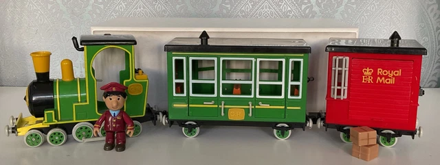 POSTMAN PAT GREENDALE Rocket Motorised Train Toy With Sounds & Ajay ...