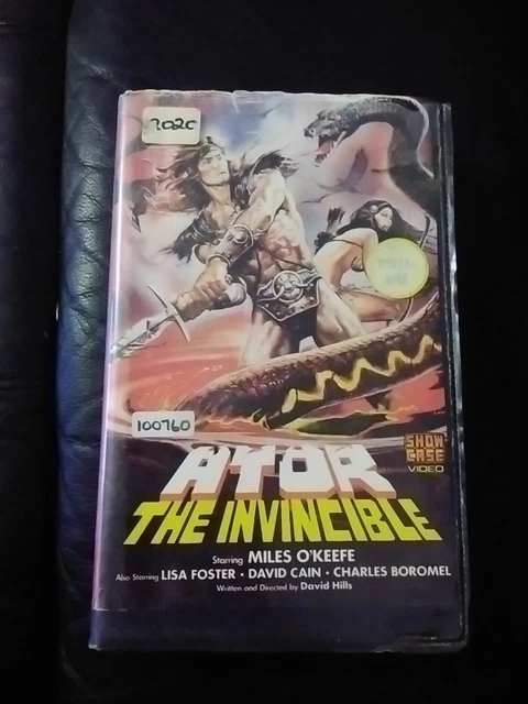 ATOR THE INVINCIBLE Movie Vhs Video $20.00 - PicClick AU