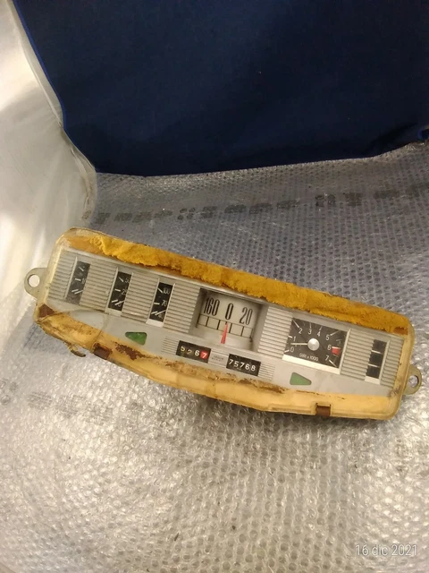 INSTRUMENT PANEL DASHBOARD VEGLIA Borletti Compatibilecon Lancia Fulvia ...