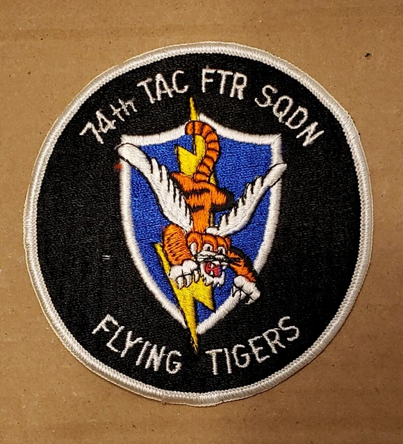 ORIGINAL USAF 74TH Tactical Fighter Squadron Patch / Vietnam Era ...