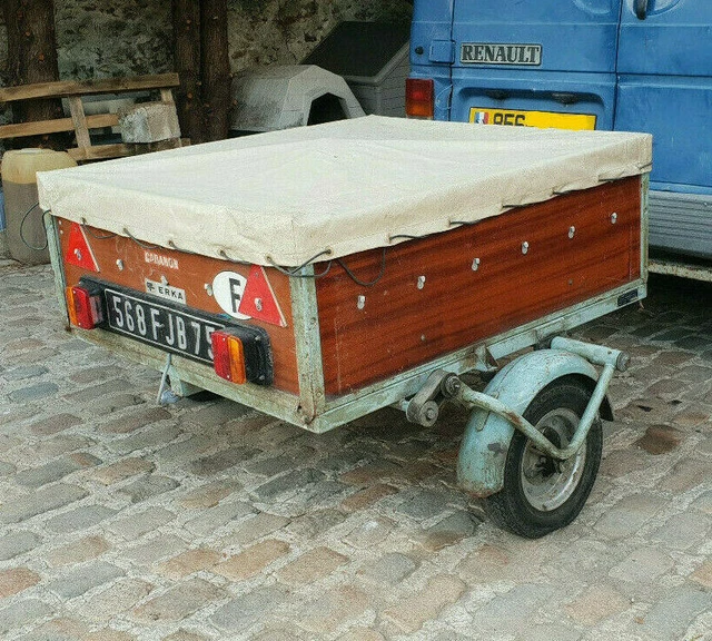 Remorque Erka Ancienne