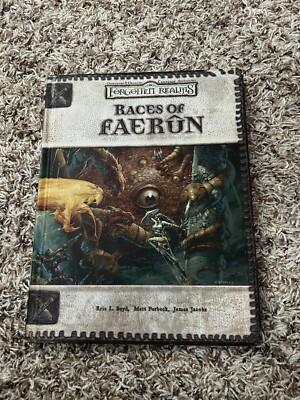 RACES OF FAERUN (Forgotten Realms Campaign Option) by Jacobs, James J ...