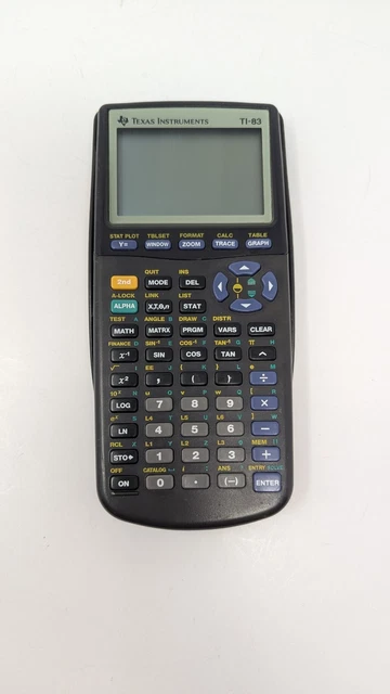 Texas Instruments Ti 83 Plus Graphing Calculator Tested Works 24 71