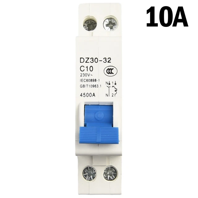 COMPACT DIN RAIL Mount Air Switch TPN 1P+N MCB Small Size High Quality ...