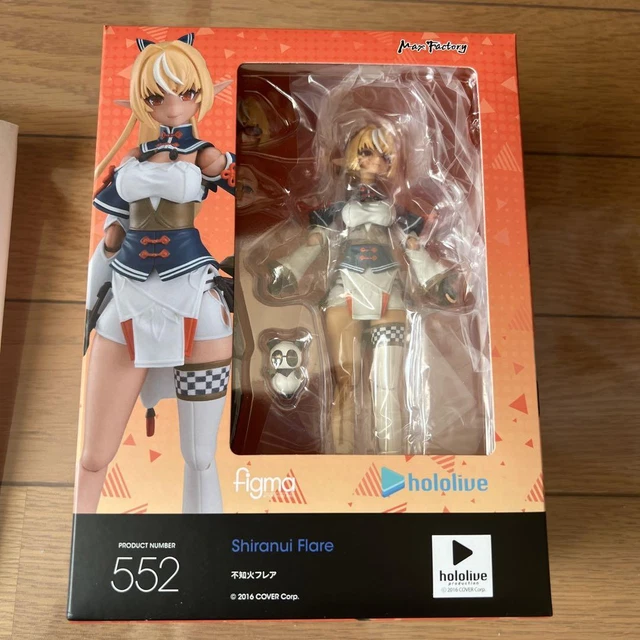 FIGMA NO. 552 Hololive Production Shiranui Flare PVC Figure From Japan ...