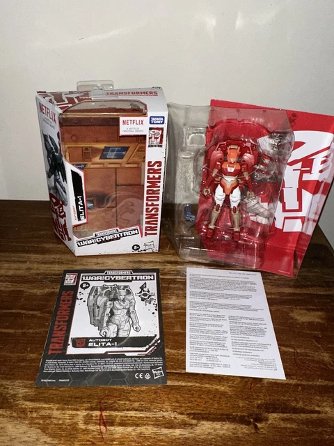 Transformers War For Cybertron Netflix Elita 1 Hasbro Legacy Mint With 2823