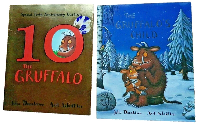 TWO GRUFFALO BOOK Set The Gruffalo + The Gruffalos Child Book By Julia ...