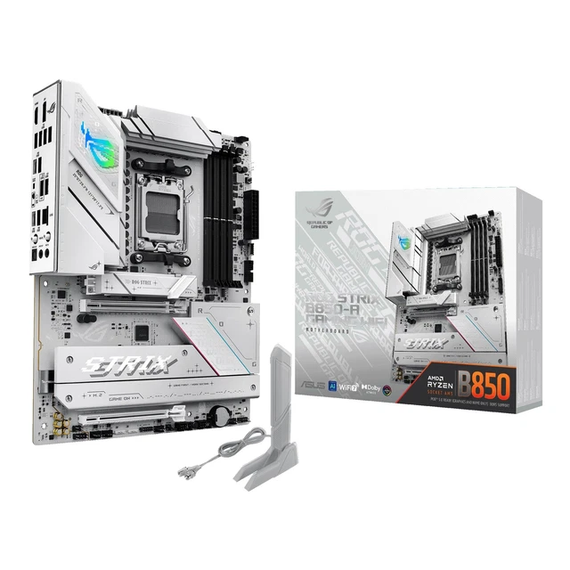 ASUS ROG STRIX B850-A Gaming Motherboard – AMD, ATX, DDR5, PCIe 5.0 ...