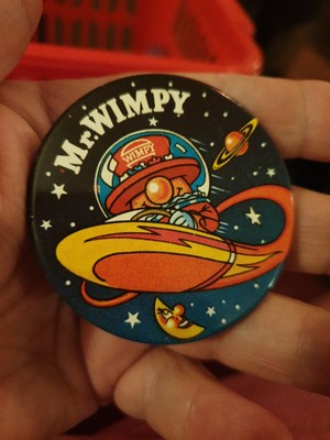 VINTAGE WIMPY MR Wimpy Holland Badge From 1983 £1.50 - PicClick UK