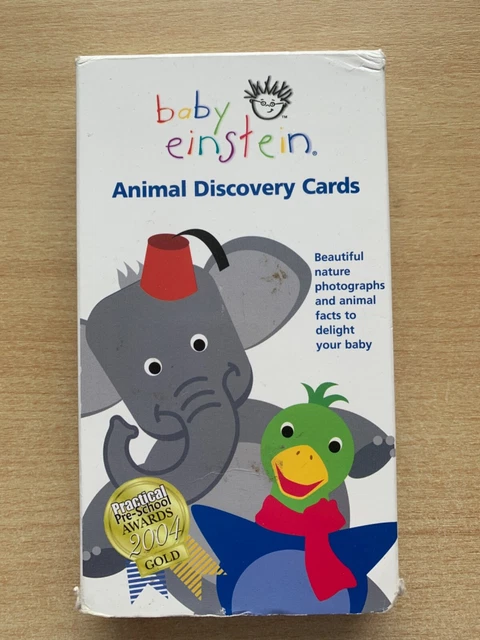 BABY EINSTEIN: ANIMAL Discovery Cards -Real Photos Amazing Animal Facts ...