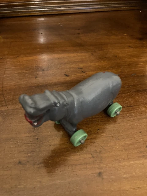 VINTAGE TRIANG 1950s Circus Hippo On Wheels By Triang Lines Bros. Noah ...