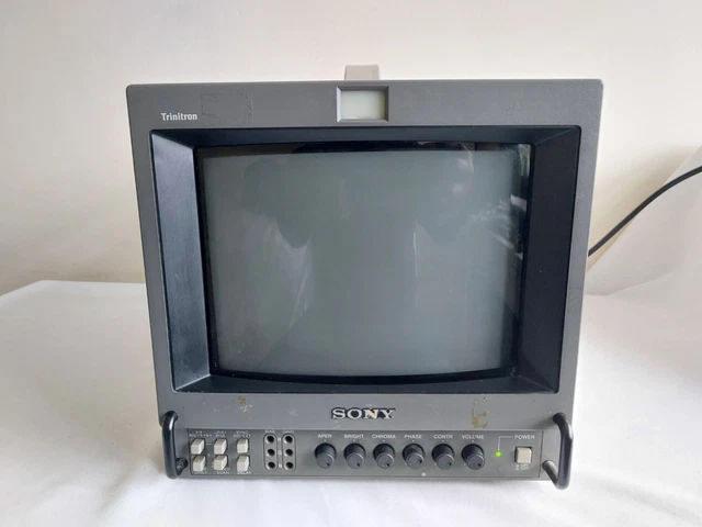 SONY PVM-9041QM 9 inch Trinitron Professional Video Colour Monitor CRT ...
