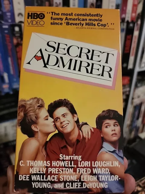 Secret Admirer 1985 Vhs Extremely Rare Hard To Find Original Release