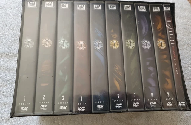 THE X-FILES COMPLETE Collectors Edition DVD Boxset Seasons 1-9 + Movie ...