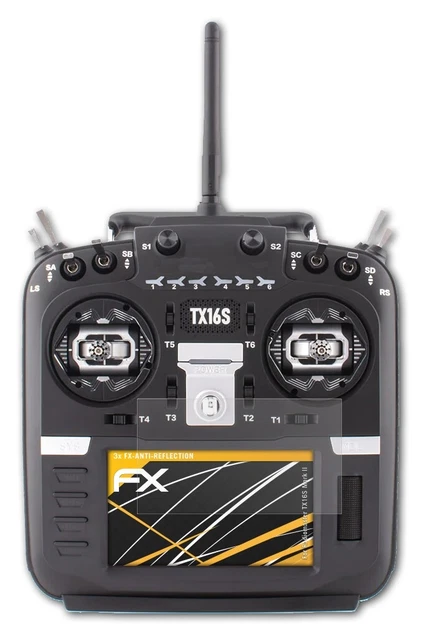 ATFOLIX 3X FILM Protection d'écran pour Radiomaster TX16S Mark II mat ...