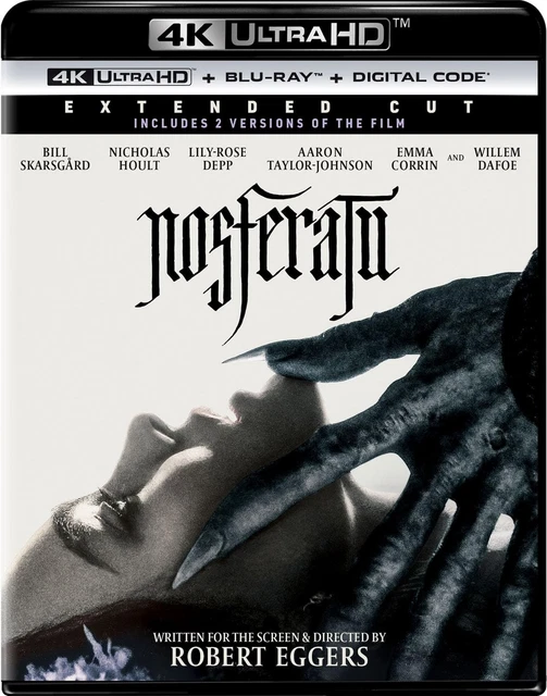 NOSFERATU (4K ULTRA HD + Blu-ray + Digital) (4K UHD Blu-ray) Lily-Rose Depp EUR 57,11 - PicClick IT