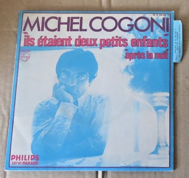 MICHEL COGONI ILS étaient... 45t + Languette 1969 FRENCH Chanson/Pop ...