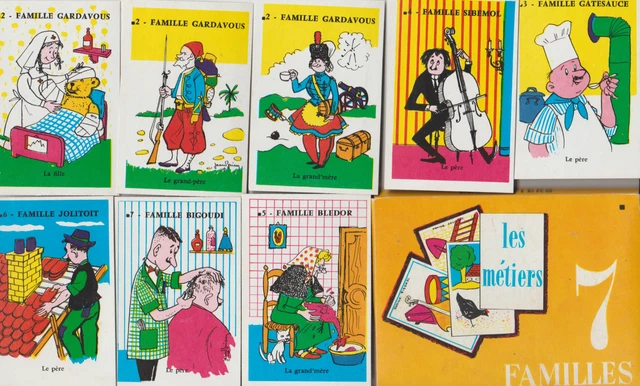 JEU DE 7 Familles : Les Metiers EUR 5,00 - PicClick FR