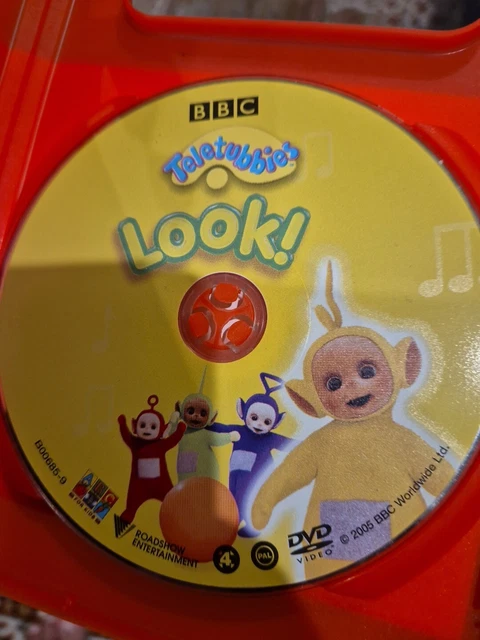 THE TELETUBBIES LOOK! Dvd Rare Kids Children's Cult Bbc Tv 2006 Series ...