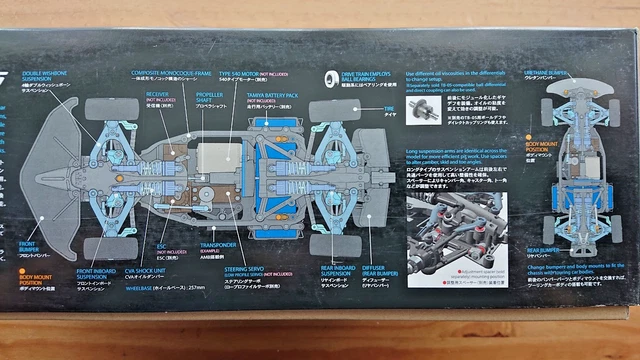 TAMIYA 58681 FORMULA E Gen2 Car 4WD R/C Car Kit TC-01 Chassis 1:10 ...