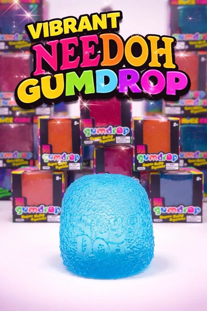 NEEDOH GUMDROP SUPER Solid Squish Needoh Gum Drop Color May Vary £22.66 ...
