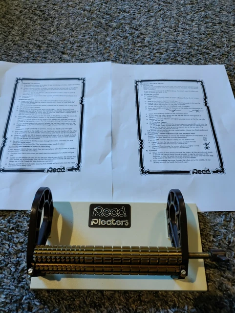 VINTAGE READ PLEATER Smocking Machine Smocker 22 Row no needles $144.99 ...