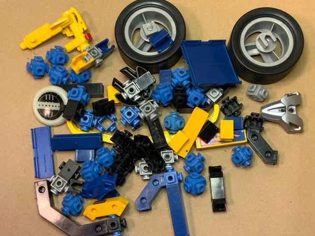 MATTEL CONSTRUX SPARE parts with 68mm diamiter wheels,vintage ...