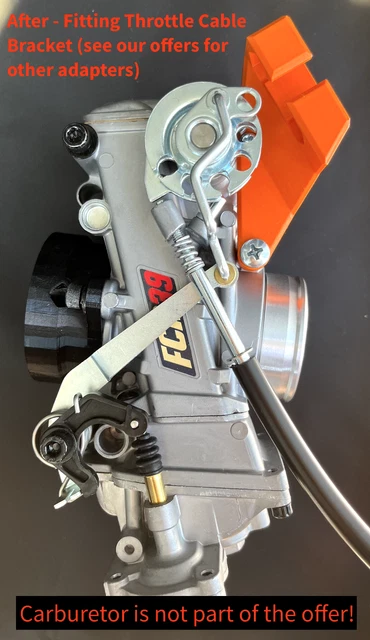 FCR 39 CARBURETOR Adapter Complete Set for DRZ 400 S SM EUR 109,00 ...