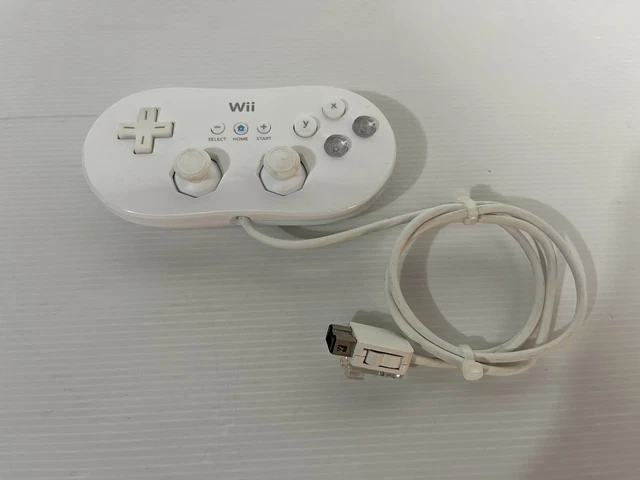 GENUINE, ORIGINAL NINTENDO Wii Classic Controller [RVL-005] EUR 22,13 ...
