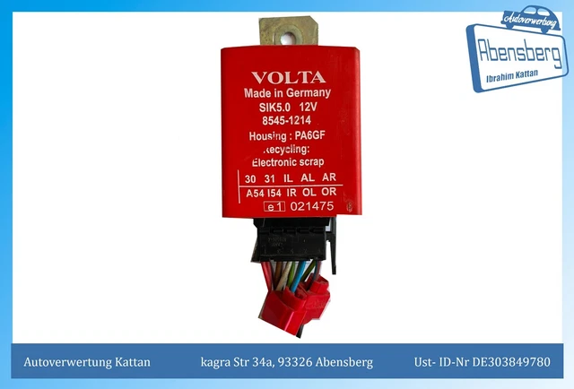 GEBR.FORD VOLTA AHK Anhängerrelais Steuergerät 8545-1214 #1519 EUR 90 ...