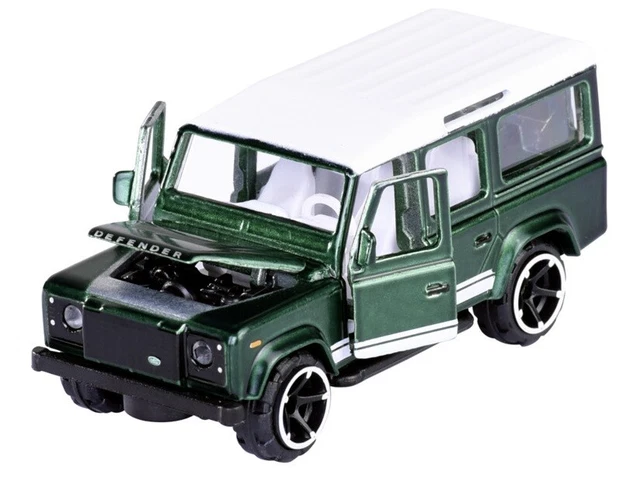 MAJORETTE DELUXE LAND Rover Defender 110 Green 1:64 Die Cast Metal ...