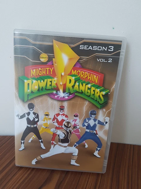 POWER RANGERS DVD, Mighty Morphin Power Rangers: Season 3, Volume 2 (3 ...