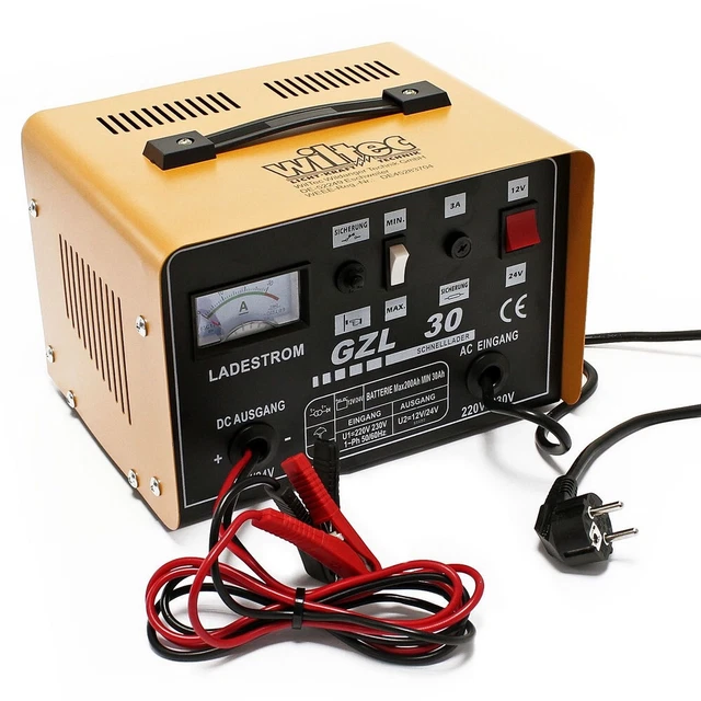 CHARGEUR PROFESSIONNEL RAPIDE De Batterie Automatique 12V - 24V EUR 119 ...