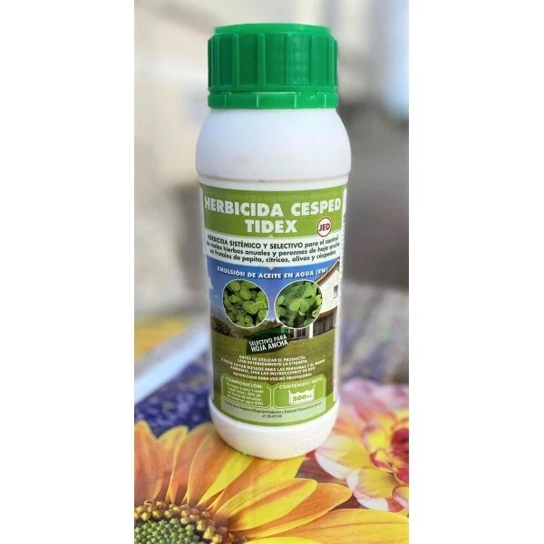 HERBICIDA SELECTIVO PARA césped para combatir hoja ancha Tidex. Envase ...