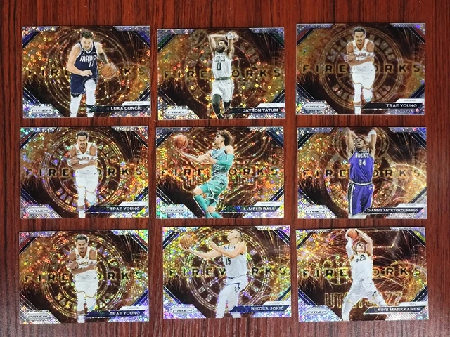2023-24 PANINI PRIZM Basketball Nikola Jokic 9 Card Lots Silver ...