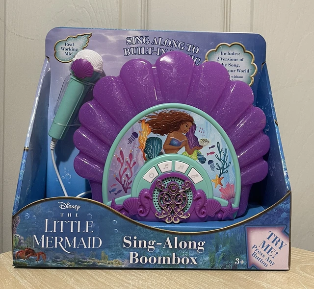 DISNEY LITTLE MERMAID Live Action Movie Sing-Along Boombox NEW 2023 $83 ...