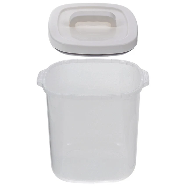 RÉSERVOIR DE RIZ Scellé Bac Stockage Bidons Garde-manger Distributeur ...