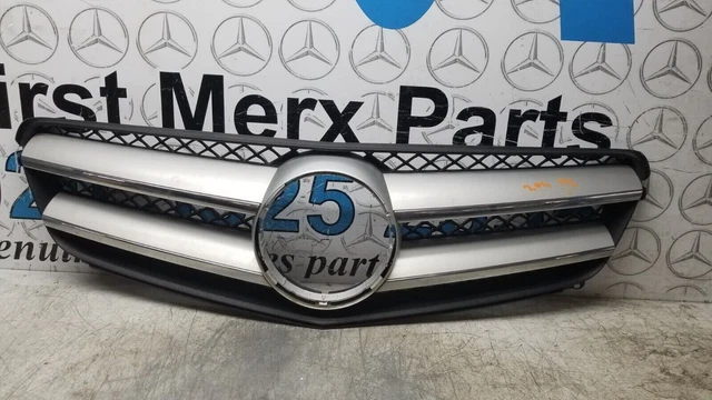 MERCEDES BENZ C-CLASS W204 Front Bumper Centre Grill Crome ...