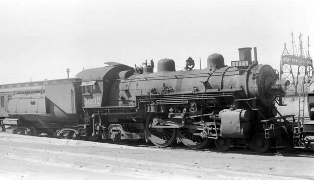 SP SOUTHERN PACIFIC Railroad Locomotive Engine No 3002 Old Train Photo ...