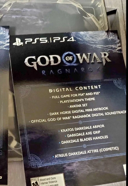 GOD OF WAR Ragnarok GOW Ragnarök code numérique du jeu complet - PS5 & PS4 PlayStation EUR 46,10 ...