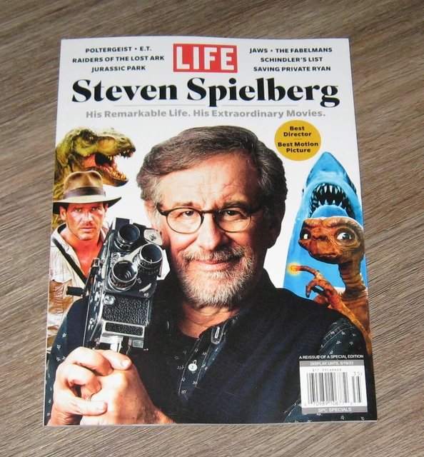 LIFE MAGAZINE STEVEN Spielberg MOVIES Jurassic Park E.T. Indiana Jones ...