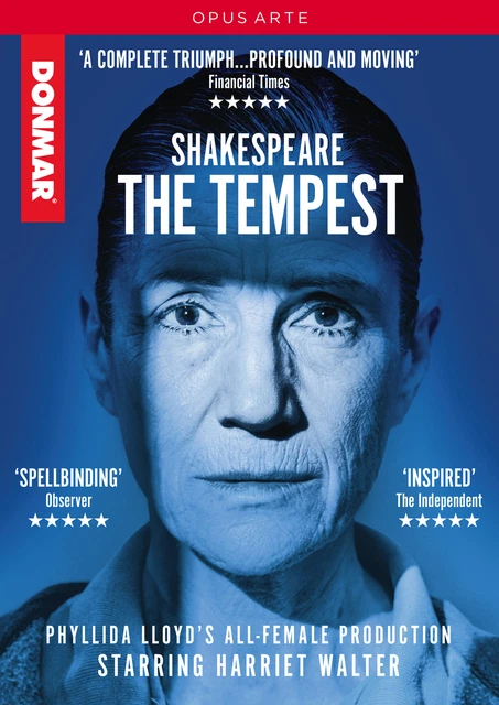 THE TEMPEST: THE Donmar (DVD) Harriet Walter Jade Anouka Leah Harvey ...