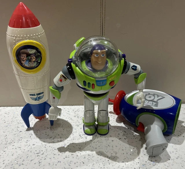 DISNEY - TOY Story “Buzz Lightyear, Electronic Blaster Game Gun ...