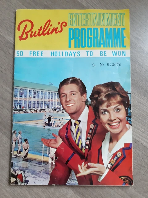 RARE VINTAGE BUTLINS Holiday Camp Entertainment Programme 1966 Skegness ...