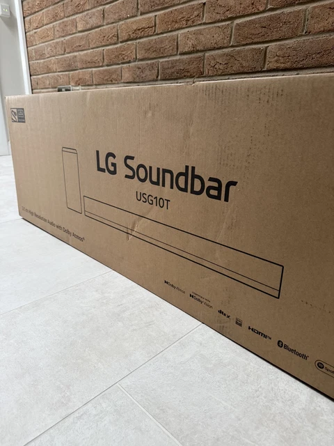 LG USG10TY 3.1 Wi-Fi 420W Home Cinema Soundbar Subwoofer Dolby Atmos ...