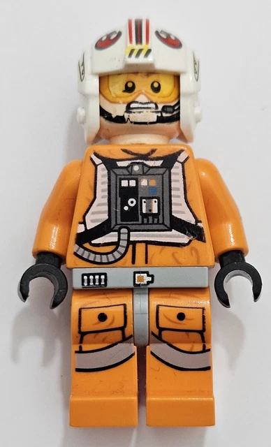 FIGURINE LEGO STAR Wars Pilot Luke Skywalker X WING abîmée Cf ...
