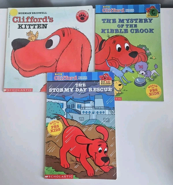 CLIFFORD THE BIG Red Dog Lot Of 3 Paperback Books Reader $11.76 ...