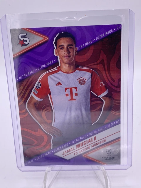 CARTA NUMERATA JAMAL Musiala Bayern Monaco calcio 79/99 Topps ...
